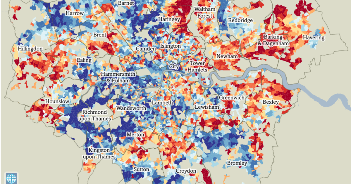 Comparing the Index of Multiple Deprivation with its Education Domain ...