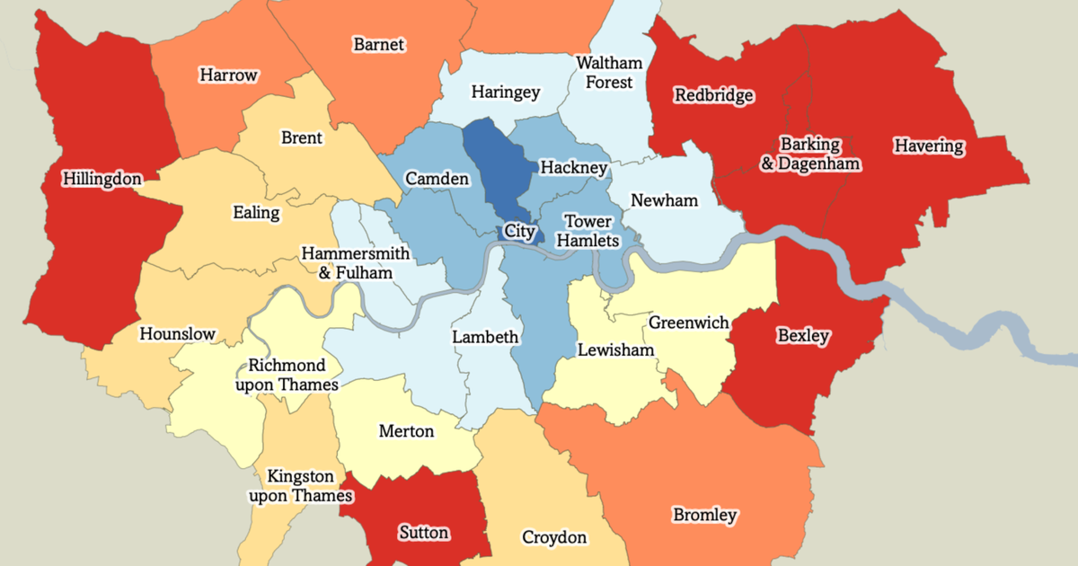 Healthy Streets Scorecard - Map of the Month | Trust for London