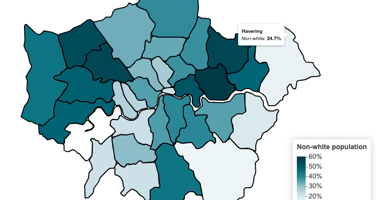 Census 2021 deep dive: ethnicity and deprivation in London | Trust for ...